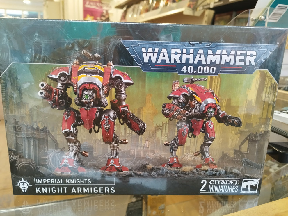 Warhammer 40k: Imperial Knights Knight Armigers – Lighthouse Comics